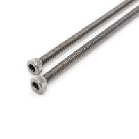 China Metric Carbon Steel Hex Socket Head Cap Screw Half Thread 100mm 200mm Custom Length for sale