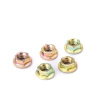 China Metric Hex Flange Nut M6 M8 M10 M12 Stainless Steel Carbon Steel ISO 9001 for sale