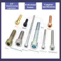China DIN912 A2 SS304 SS316 Hexagon Socket Head Cap Screws M6 M8 M10 M12 Passivated for sale