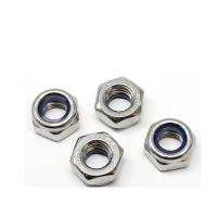 China SS304 SS316 Stainless Steel Hex Nylon Lock Nut M3 M4 M5 M6 M8 M10 DIN982 DIN985 for sale