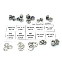 China SS304 SS316 Stainless Steel Hex Nylon Lock Nut M3 M4 M5 M6 M8 M10 DIN982 DIN985 for sale