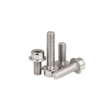 China DIN6921 Hex Flange Bolts M6 M8 M10 35mm Grade 8.8 10.9 Carbon Steel Black Oxide Zinc Finish for sale