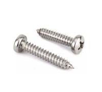 China OEM Customized Blue Finish Stainless Steel Self-Tapping Screws for Metal Installation for sale