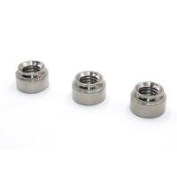 China Steel SUS304 Black Oxide Self-Clinching Nut Press Insert Rivet Nut DIN Standard for sale
