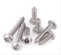 China OEM Customized Blue Finish Stainless Steel Self-Tapping Screws for Metal Installation for sale