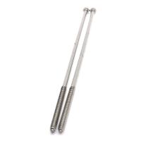 China Custom M8 Zinc Self Tapping Stainless Steel Hex Coach Screws 100mm 200mm Length for sale
