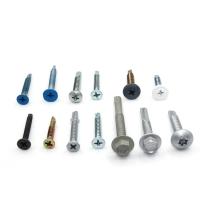 China Zinc Plated Hex Washer Head Self Drilling Screw Carbon Steel Custom Sizes ISO9001 for sale