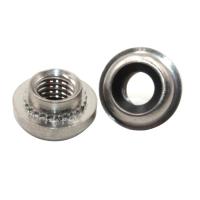 China HEX Stainless Steel 304 Self Locking Nuts Customized Shoulder Nut M3 M4 M8 Sizes for sale