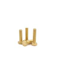 China Brass Hex Bolts M3 M4 M5 M6 M8 M10 ISO9001 Certified Custom Sizes Available for sale