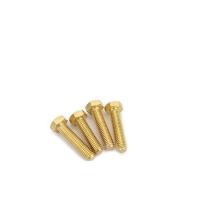 China Brass Hex Bolts M3 M4 M5 M6 M8 M10 ISO9001 Certified Custom Sizes Available for sale