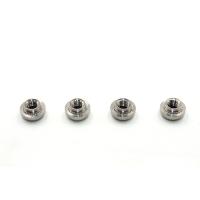 China HEX Stainless Steel 304 Self Locking Nuts Customized Shoulder Nut M3 M4 M8 Sizes for sale