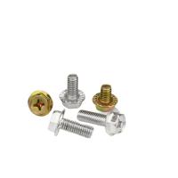China ISO9001 Certified M5-M12 Carbon Steel Galvanized Zinc Hex Flange Bolt Custom for sale
