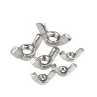 China ISO9001 2015 Certified Stainless Steel Butterfly Wing Nut M6 M8 M10 for sale
