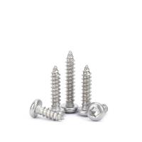 China ZINC Plated Stainless Steel 304 M3 M6 Torx Pan Head Self Tapping Screws DIN Standard for sale