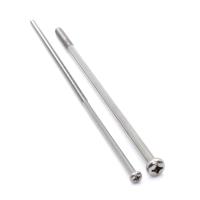 China M8 Pan Head Stainless Steel Machine Screw 100mm Elongated Customizable Length for sale