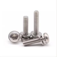 China Custom Stainless Steel Torx Pan Head Machine Screws Metric DIN ISO GB M2 M3 M4 M5 M6 for sale