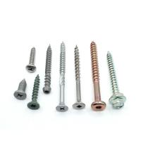 China Self Tapping Screws Carbon Steel Stainless Steel Zinc Plated Hex Pan Flat Head ISO9001 for sale