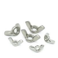 China 6mm DIN314 315 Metric Butterfly Wing Nuts Carbon Steel Stainless Steel ISO9001 for sale