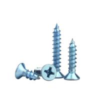 China Metric Phillips Flat Head Timber Wood Strength Galvanized Self Tapping Screws ISO Standard for sale