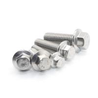 China Stainless Steel Hex Flange Bolt M8 M10 M12 ISO9001 2015 Certified for sale