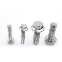 China Stainless Steel Hex Flange Bolt M8 M10 M12 ISO9001 2015 Certified for sale