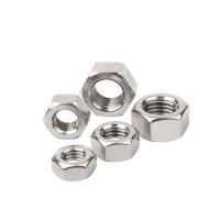 China DIN934 Metric Hex Nuts Carbon Steel Stainless Steel SS304 316 100% Inspection for sale