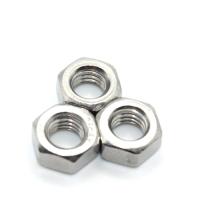 China DIN934 Metric Hex Nuts Carbon Steel Stainless Steel SS304 316 100% Inspection for sale