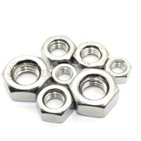 China DIN934 Metric Hex Nuts Carbon Steel Stainless Steel SS304 316 100% Inspection for sale