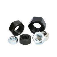 China Metric Hex Nuts M2 to M20 Zinc Yellow Chromate Plated DIN 934 Carbon Steel Stainless Steel Brass for sale