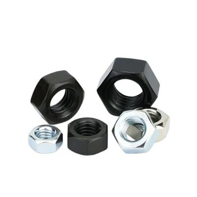 China Metric Hex Nuts M2 to M20 Zinc Yellow Chromate Plated DIN 934 Carbon Steel Stainless Steel Brass for sale