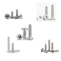 China 3.5-6.3mm Diameter Torx Flat Head Self Tapping Screws with ISO9001 2015 Certification for sale