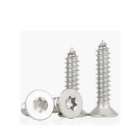 China 3.5-6.3mm Diameter Torx Flat Head Self Tapping Screws with ISO9001 2015 Certification for sale