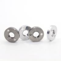 China Stainless Steel 304 316 Round Flat Washers Custom Drilled Holes ISO9001 for sale