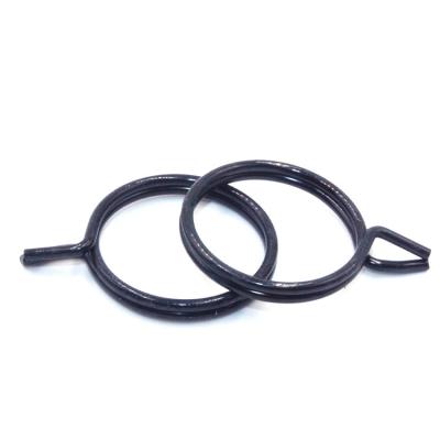 China ISO 9001 Certified Steel Black Coil Wire Torsion Spring Hose Clamp DIN Standard 304 for sale