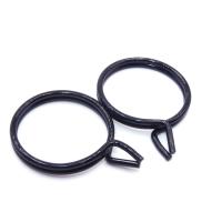China ISO 9001 Certified Steel Black Coil Wire Torsion Spring Hose Clamp DIN Standard 304 for sale