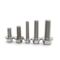 China M10 Flange Head Bolt Hexagon DIN6921 Stainless Steel Custom Standard for sale