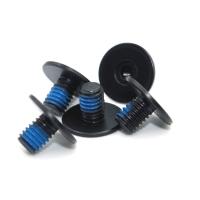 China M2 to M8 Black Hexagon Socket Half Thread Allen Head Screws Steel Stainless Steel DIN Standard for sale