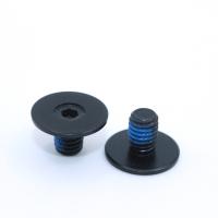 China M2 to M8 Black Hexagon Socket Half Thread Allen Head Screws Steel Stainless Steel DIN Standard for sale