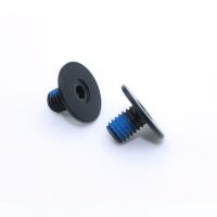 China M2 to M8 Black Hexagon Socket Half Thread Allen Head Screws Steel Stainless Steel DIN Standard for sale