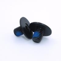 China M2 to M8 Black Hexagon Socket Half Thread Allen Head Screws Steel Stainless Steel DIN Standard for sale