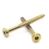 China Metric Self Tapping Screw Flat Head Stainless Steel Black Zinc Finish M3.5 to M4.8 13mm to 254mm for sale