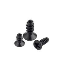 China Metric Self Tapping Screw Flat Head Stainless Steel Black Zinc Finish M3.5 to M4.8 13mm to 254mm for sale