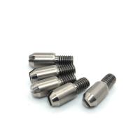 China Customized Stainless Steel Slotted Shoulder Screw Bolts for Precision CNC Shaft Parts ISO9001 for sale