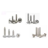 China Passivated Stainless Steel Torx Wood Screw M2-M20 Cross Pan Head Self Tapping Screw for sale