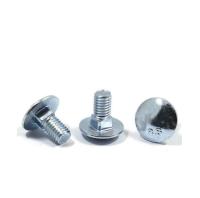 China DIN603 Zinc Plated Grade 8.8 Carriage Bolt Square Neck Mushroom Round Head for sale