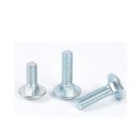 China DIN603 Zinc Plated Grade 8.8 Carriage Bolt Square Neck Mushroom Round Head for sale