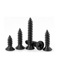 China Zinc Plated C1022 Metric Self Tapping Screw Cross Flat Head Countersunk 100 Percent Inspection for sale