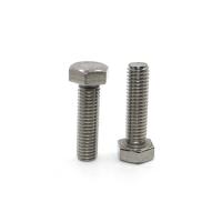 China Stainless Steel Hex Bolts DIN 933 SS304 Passivated Finish M3 M4 M5 M6 M8 for sale
