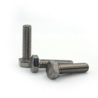 China Stainless Steel Hex Bolts DIN 933 SS304 Passivated Finish M3 M4 M5 M6 M8 for sale