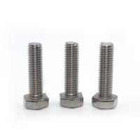 China Stainless Steel Hex Bolts DIN 933 SS304 Passivated Finish M3 M4 M5 M6 M8 for sale